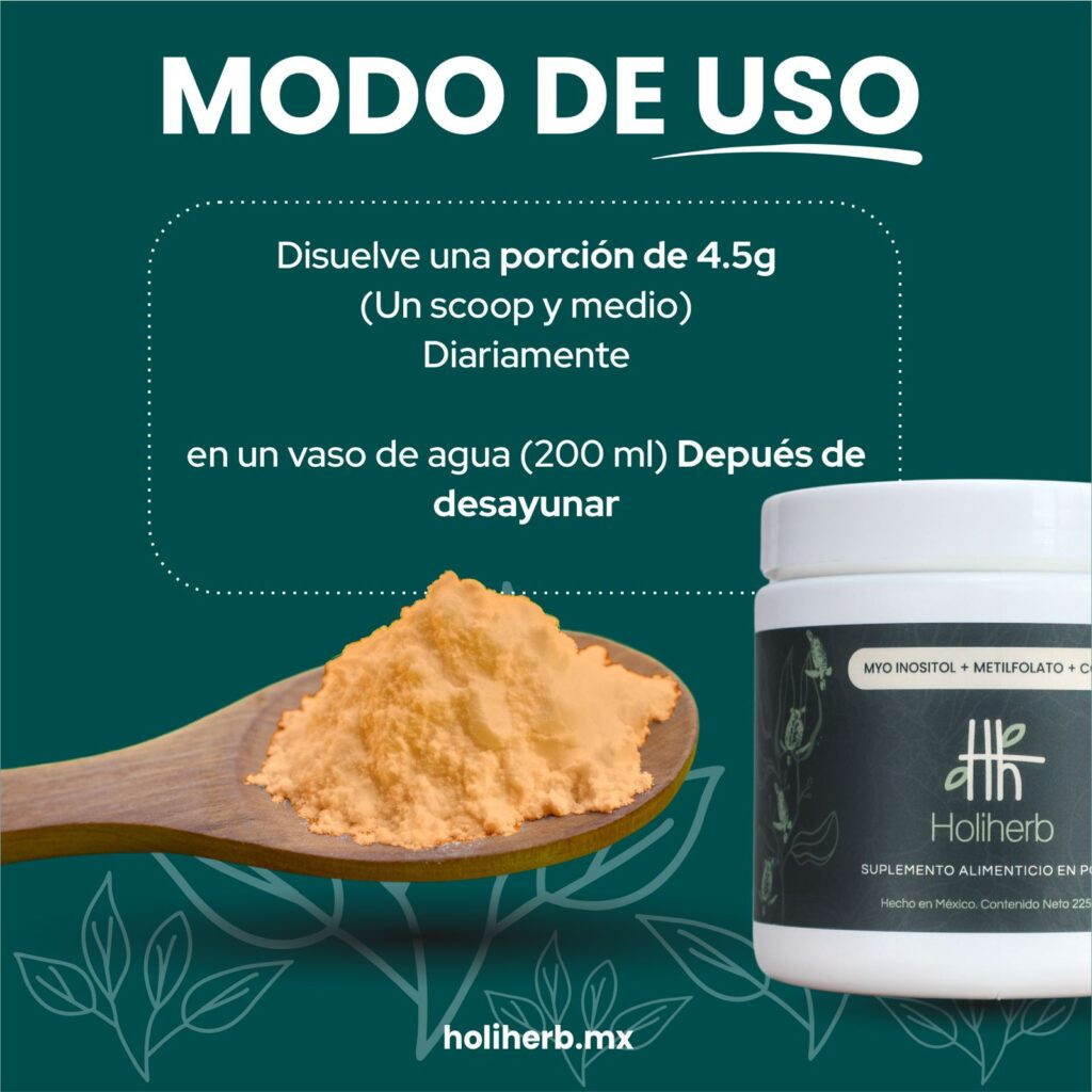 Myo Inositol +Metilfolato + COQ10 | HoliHerb