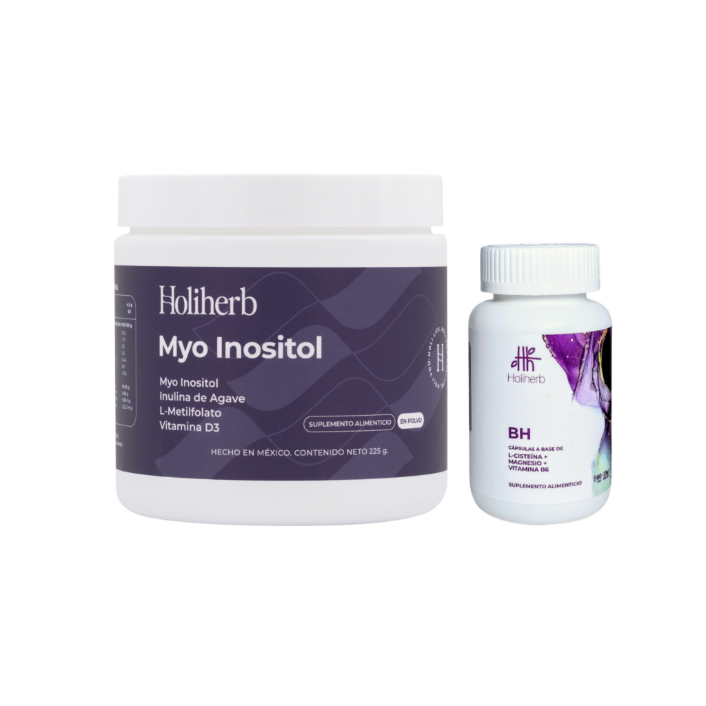 Myo Inositol y D-Chiro Inositol Mezcla 40:1 | HoliHerb