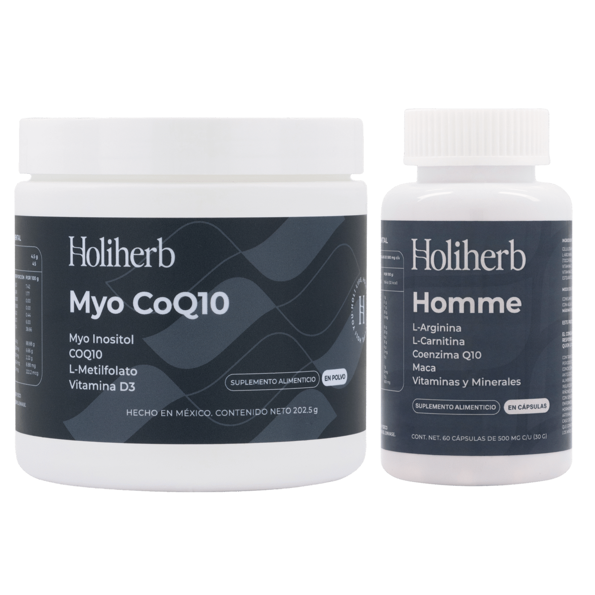 Kit Myo Inositol con COQ10 + Homme (1 Mes) | HoliHerb
